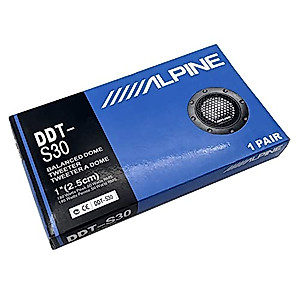 LYHLYA Car High Fidelity Stereo Speaker Tweeter - Car Modified Car Audio Silk Dome Tweeters