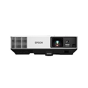 Epson V11H819020 PowerLite 2140W LCD Projector, Black/White