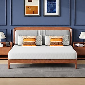 PayLessHere 8 Inch King Gel Memory Foam Mattress Fiberglass Free/CertiPUR-US Certified/Bed-in-a-Box/Cool Sleep & Comfy Support