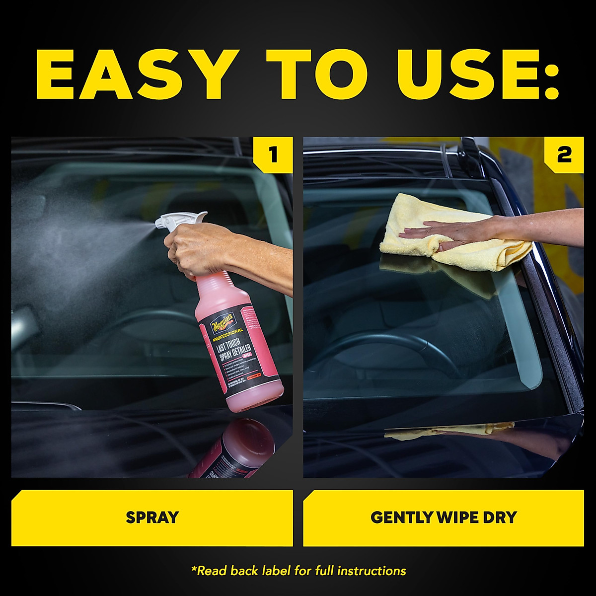 Meguiar's D15501 Last Touch Spray Detailer - 1 Gallon Container