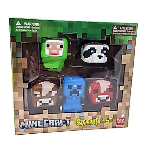 Just Toys LLC Minecraft SquishMe Series 2 Collector's Box
