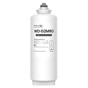 Waterdrop WD-G2MRO Filter, Replacement for WD-G2-W, WD-G2-B Reverse Osmosis System, 2-year Lifetime, Reduce PFAS