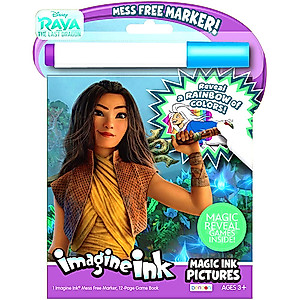 Disney Raya and The Last Dragon Coloring Books and Activities Bundle Set with Coloring Books, Imagine Ink, Stickers and More