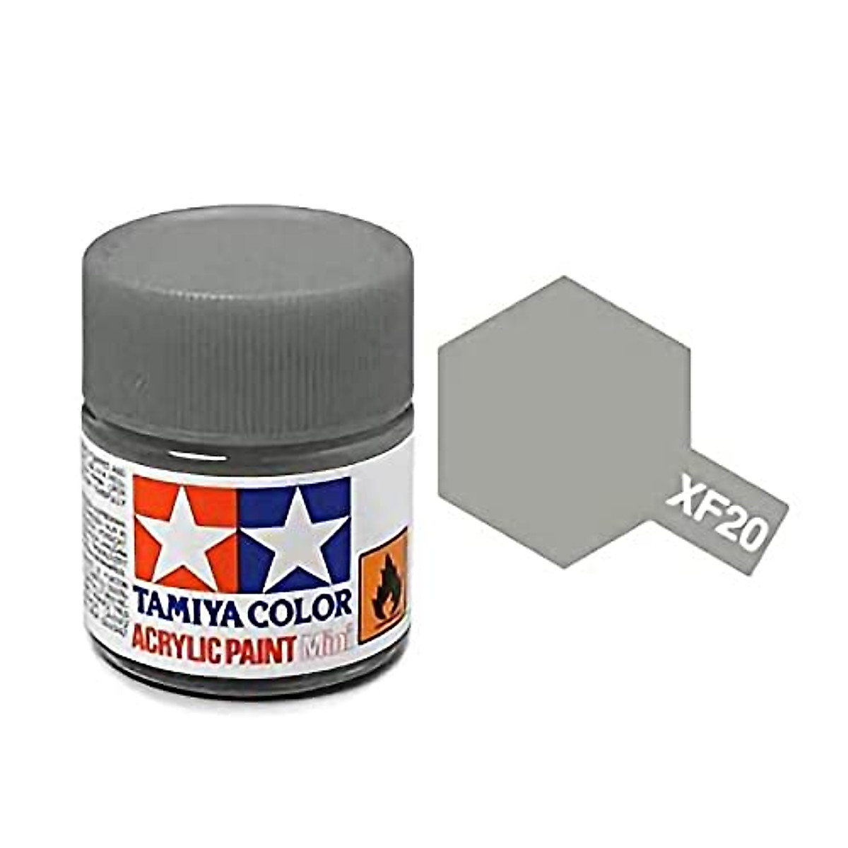 TAMIYA 81720 Acrylic Mini XF20 Medium Gray 1/3 oz
