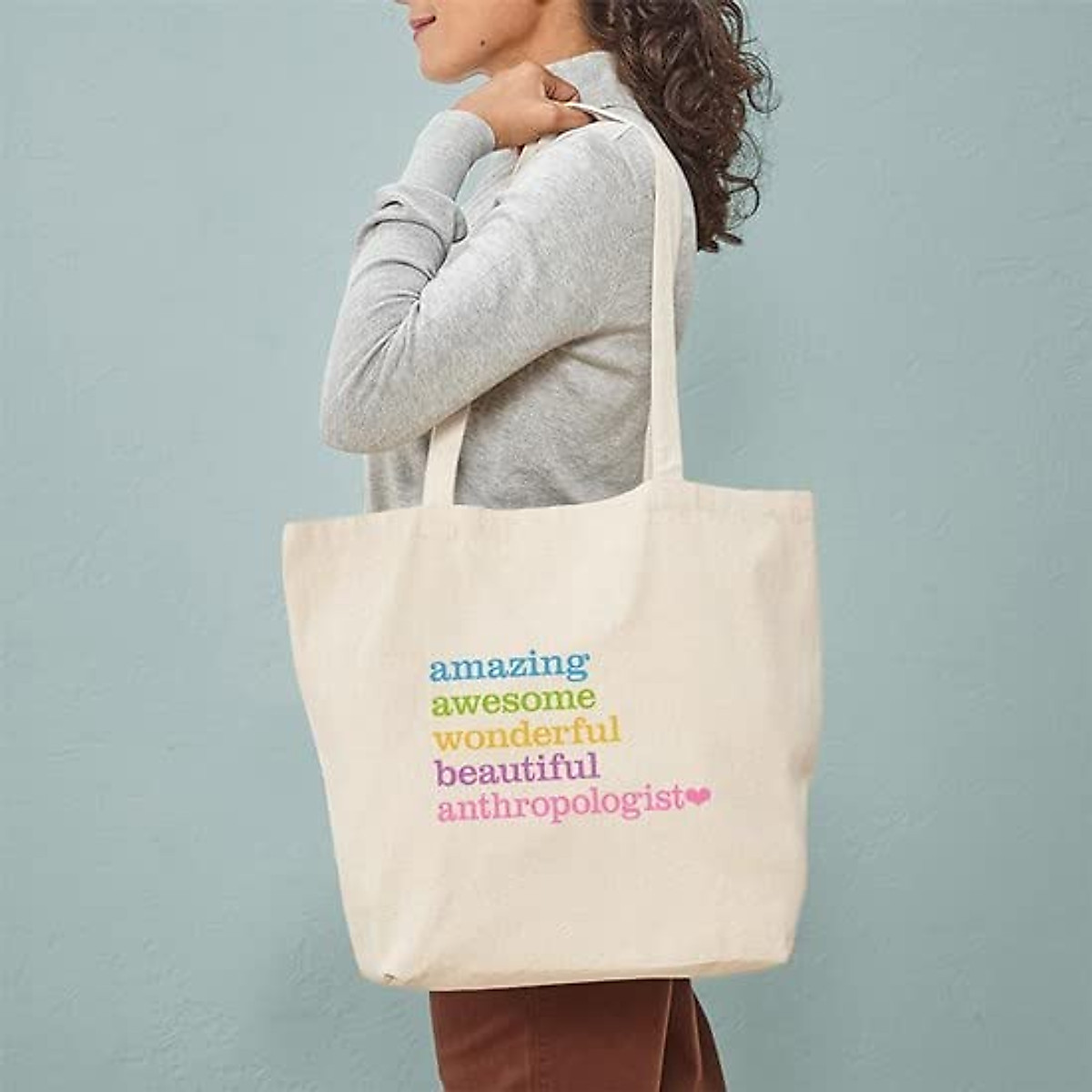 CafePress Anthropologist Tote-Bag Natural Canvas Tote-Bag,Shopping-Bag