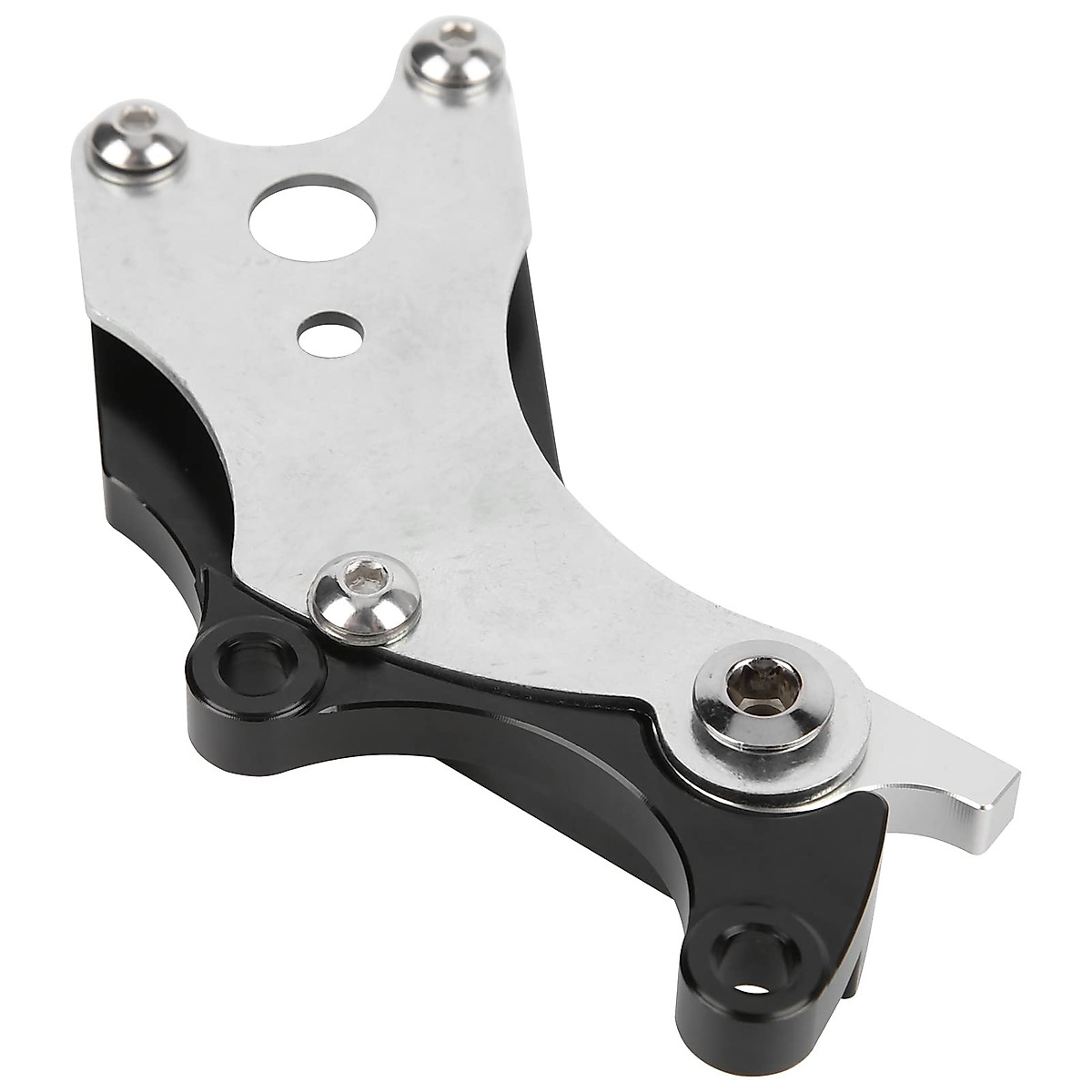 VGEBY Bike Disc Brake Adapter, Aluminum Alloy Brake Fixed Seat Adapter Converter CNC Integrated Molding Disc Brake Conversion Disc Brake Adapter Disc Brake Conversion