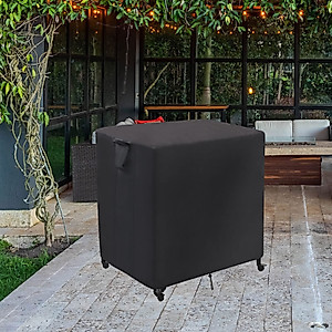 Jungda Outdoor Table Cover for Ooni Large Table,Waterproof Outdoor Kitchen Table Cover,Dustproof,Sunproof - 32 x 32 x 36 Inch