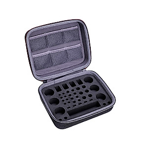 XANAD Battery Organizer Storage Case Holds 148 Different Size Batteries for AAA AA 9V Flat Batteries C and D Size Battery (Batteries and Tester not Included)