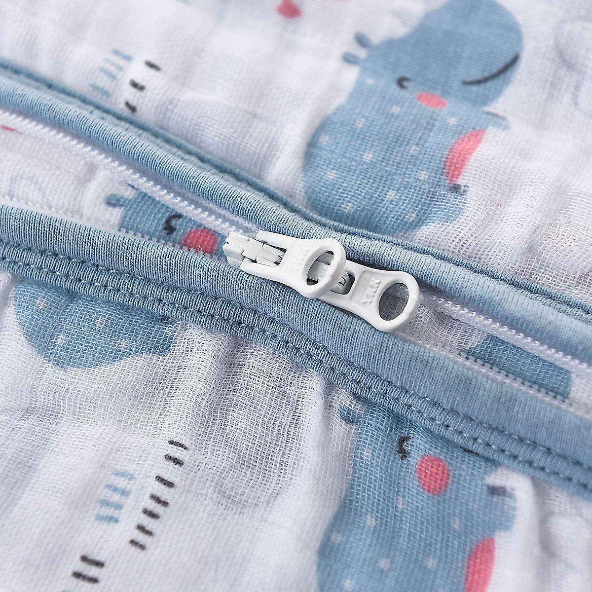 TADO MUSLIN Baby Sleep Sack 2-4 T Boys & Girls Wearable Blanket 100% Organic Cotton 0.5 TOG Toddler Sleeping Sack 2- Way Zipper X-Large