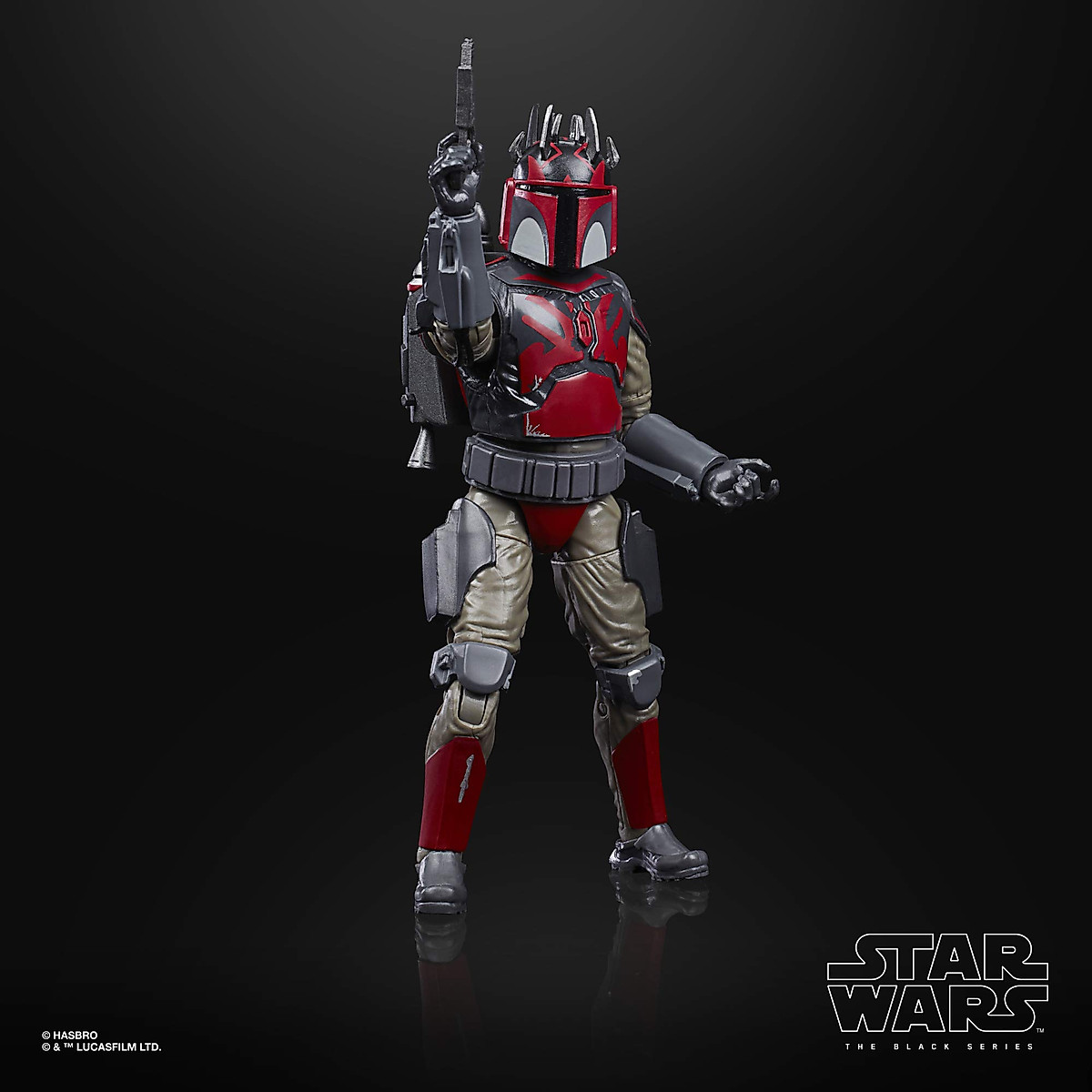 Star Wars The Black Series Mandalorian Super Commando Toy 15-cm-Scale The Clone Wars Collectible Action Figure, Ages 4 and Up