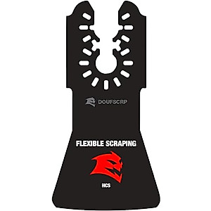 Diablo Universal Fit High Carbon Steel Oscillating Scraper Set for Adhesive Removal - 2-Pack - DOUSCRP2