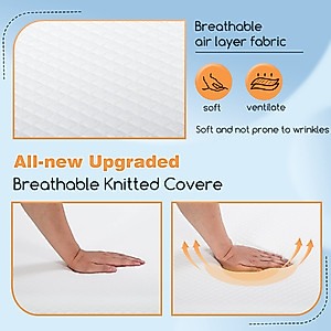 BestMassage 6 Inch Gel Memory Foam Twin Mattress Mattresses for Cool Sleep & Pressure Relief,Medium Firm Mattresses CertiPUR-US Certified/Bed-in-a-Box