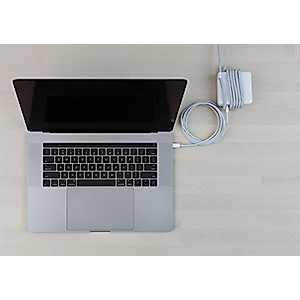 Stella by Ten One Design – Laptop Charging Cord for Apple Adapters with Built-in Cord Management and Illuminating Plug (T1-SPOT-219) – Blue