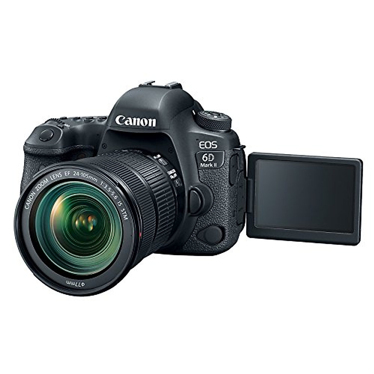 Canon EOS 6D Mark II with EF 24-105mm IS STM Lens - WiFi Enabled (Renewed)