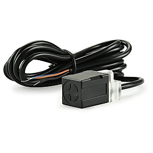 Heschen Square Inductive Proximity Sensor Switch Non-Shield Type PL-08P Detector Distance 8mm 10-30VDC 200mA PNP Normally Open(NO) 3 Wire