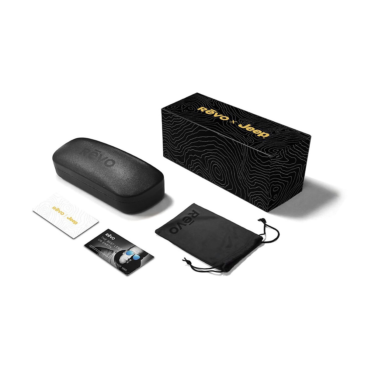 Revo Mens Desert JS Black Frame/Drive Lens One Size One Size