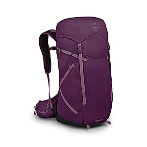 Osprey Sportlite 30L Unisex Hiking Backpack, Aubergine Purple, S/M