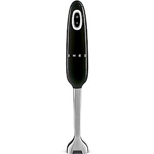 Smeg Black 50's Retro Hand Blender with Champagne Giftbox