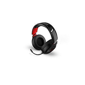 Gaming Headphones Ozone Rage X40 - Headphones with Microphone - Virtual 7.1 Sound, Software, 50m Speakers, Red LED, Adjustable Headband, Controller, PS4 Compatible, Ergonomic, Black