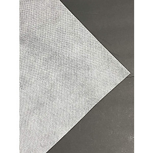 Polypropylene 50 GSM, 1 Yard x 64 inches - Waterproof - Sew in Interface, White Spunbond Non Woven Medium Weight - Medical, Upholstery, Embroidery, Washable Fabric-Anti Splash Resistant