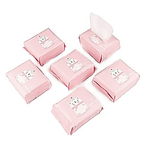 COTTONCARE Baby Dry Wipe,100% Cotton,dry wipe cotton tissues,baby sensitive skin,taking care of baby skin,7.9 x 4.7 in 6-Pack (600 Count)