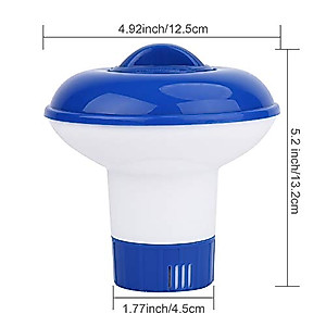 Hot Tub/Spa/Pool Chlorine Floater Chlorinator/Bromine Floater, Chemical Floating Dispenser for Pools, Premium Automatic Tablets Floaters,YLYL