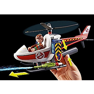 PLAYMOBIL Venkman with Helicopter Building Set