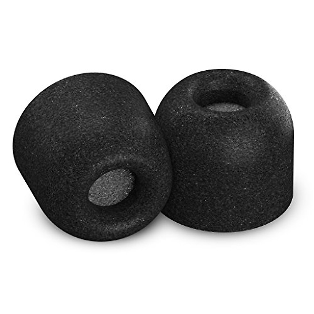 Comply Isolation Plus Memory Foam Replacement Earbud Tips for Sennheiser Momentum Earphones with Noise Reduction, WaxGuard, and Secure Fit (Large, 3 Pairs),Black