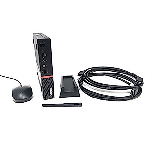 Lenovo ThinkCentre M715Q (2ND GEN) - Tiny - Ryzen 3 Pro 2200GE 3.2 GHZ - 8 GB - 128 GB WIN10 Pro Business Desktop with Microtella DisplayPort Cables