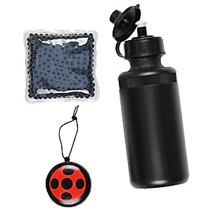 Miraculous Tales of Ladybug & Cat Noir Characters 5 PC Backpack Lunchbox Icepack Water Bottle