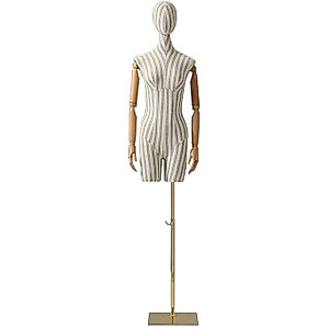 Mannequin Display Stand Tailoring Accessories Seamstress Mannequin Torso Clothing Shop Window Display Mannequin ( Size : Small ) ( )