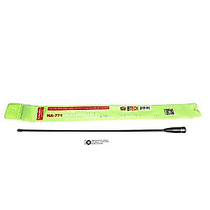 Authentic Genuine Nagoya NA-771 15.6-Inch Whip VHF/UHF (144/430Mhz) Antenna SMA-Female for BTECH and BaoFeng Radios