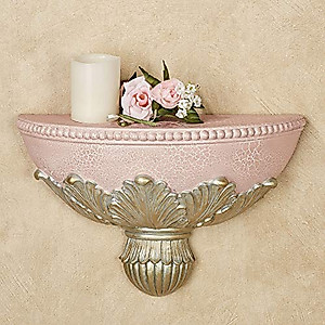 Touch of Class Aurelleigh Elegant Decorative Wall Shelf Rose Quartz
