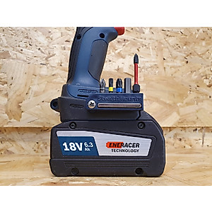 StealthMounts Bosch Magnetic Bit Holder | Drill Bit Organizer | Perfect for Bosch Drills and Impacts (2 Pack)