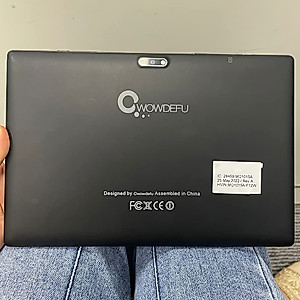 CWOWDEFU 10 Inch Tablet with Case,Android 11.0 Tablets (GMS Certified),3GB RAM 32GB ROM,6000mAh,AX WiFi 6 Tablet with 5MP+8MP Dual Camera,Quad-Core Processor and Dual Box Speakers (Black)