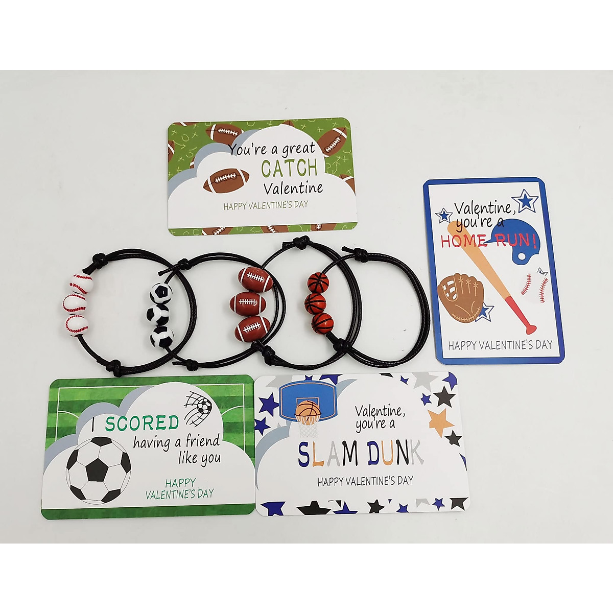EXCELLANYARD Sports Cards for Kids 24 pcs Sports Party Favors Gift