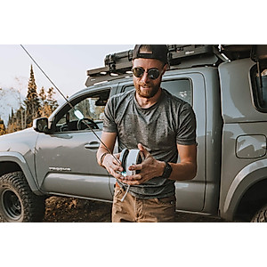 MPOWERD Luci Color Solar String Lights + Phone Charger: Color 18' Rechargeable via Solar or USB-A, 100 Lumens LEDs and 7 Colors, Lasts Up to 15 Hours, Waterproof, Camping, Pool/Patio, and Travel