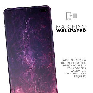 DesignSkinz Abstract Fire & Ice V1 Protective Vinyl Decal Wrap Skin Cover Compatible with The Samsung Galaxy S20 (Screen Trim & Back Glass Skin)