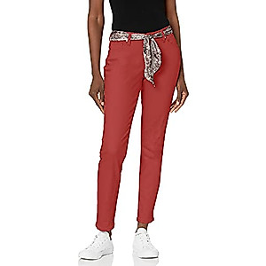 JAG Jeans Women's Carter Mid Rise Girlfriend Jeans-Legacy, Redwood, 2