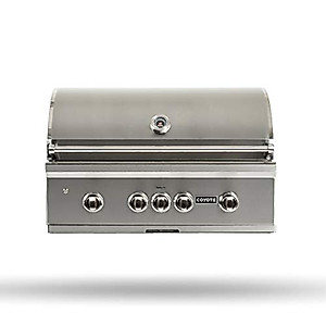 Coyote S-Series 36-Inch 4-Burner, Built-in Natural Gas Grill - C2SL36NG