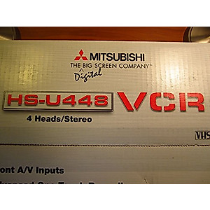 Mitsubishi Hs-u448 Hi-fi VCR 4-head