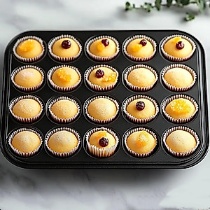 500 Counts White Mini Cupcake Liners for Baking Cups, Small Cupcake Wrappers Greaseproof Muffin Liners Holders for Party, Wedding, Birthday