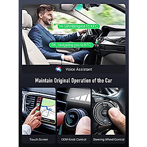 Wireless CarPlay Adapter for iPhone, YEHUA 5.8GHz Wireless CarPlay Dongle for Factory Wired CarPlay Cars