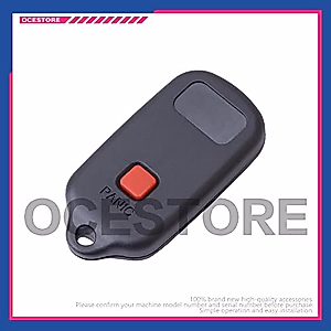 OCESTORE HYQ12BAN Car Key Fob Keyless Control Entry Remote HYQ12BBX 4 Button Vehicles Replacement Compatible with 4RUNNER Sequoia HYQ1512Y