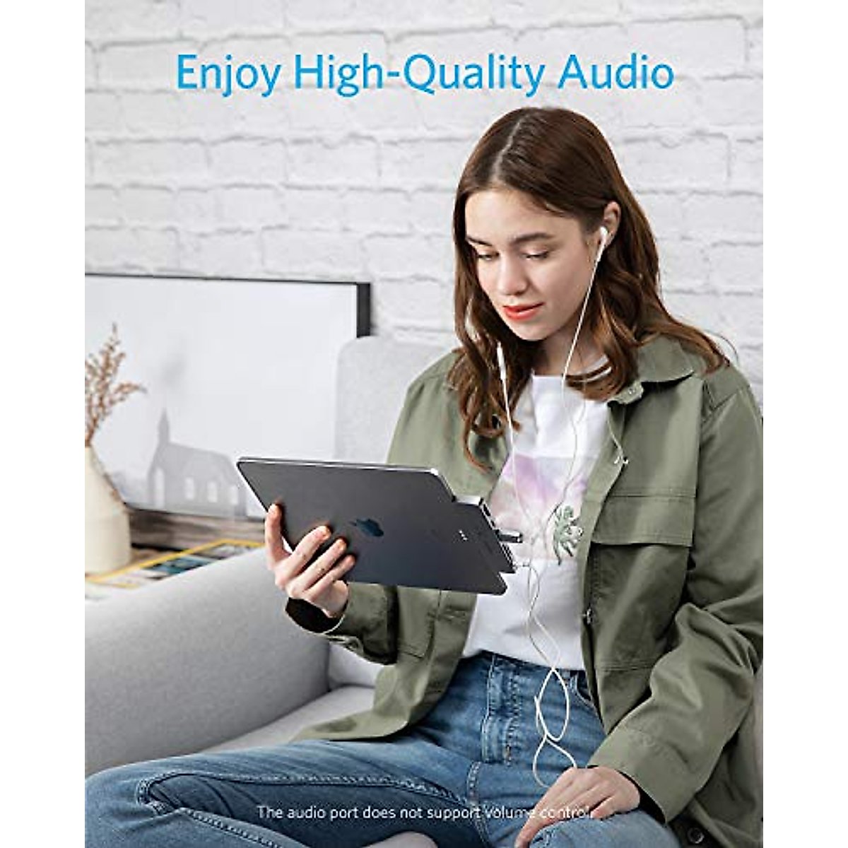 Anker USB C Hub for iPad Pro, PowerExpand Direct 6-in-1 Adapter, with 60W Power Delivery, 4K HDMI, Audio, USB 3.0, SD and microSD Card Reader (Not Compatible with iPad Pro and iPad Mini 2021)