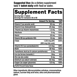 Nephroceuticals ProRenal+D Kidney Multivitamins 90-Day Supply