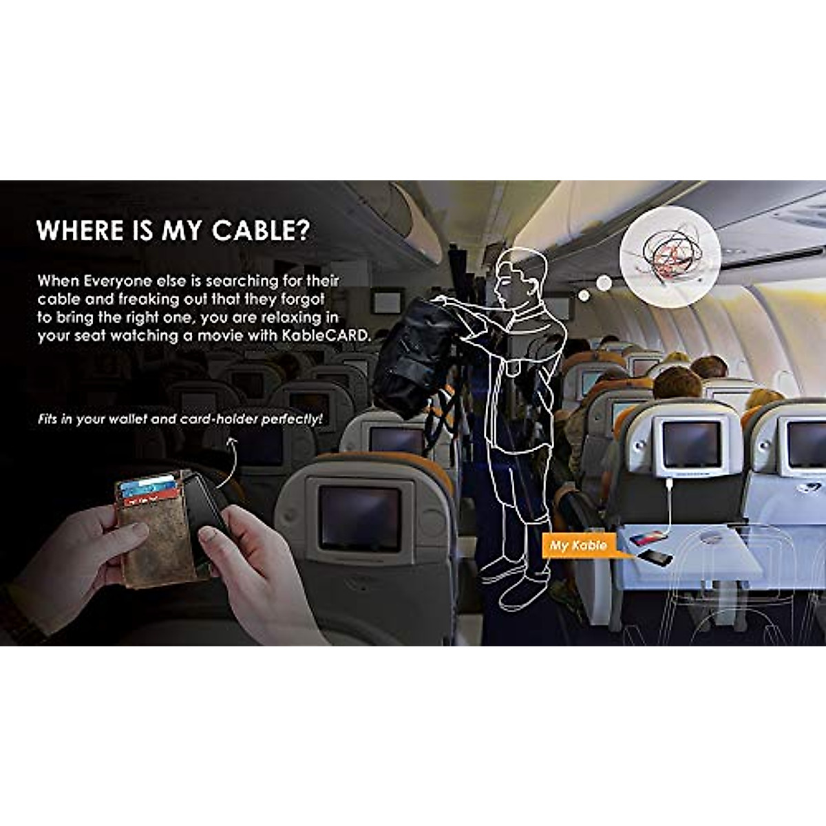 KableCARD Color:Black