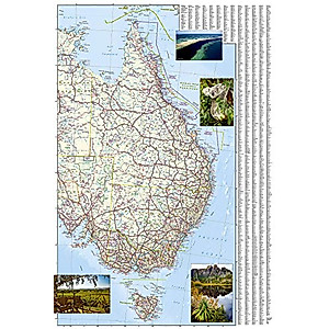 Australia Map (National Geographic Adventure Map, 3501)