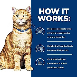 Hill's Prescription Diet c/d Multicare Urinary Care with Ocean Fish Dry Cat Food, Veterinary Diet, 8.5 lb. Bag