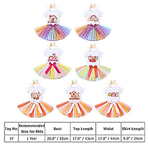 IBTOM CASTLE Boho Sun First Trip Around The Sun Birthday Decorations You are My Sunshine 1st Birthday Outfits for Toddler Infant Newborn Pageant Flower Floral Dance Dress Gift Baptism Sun - one 1T